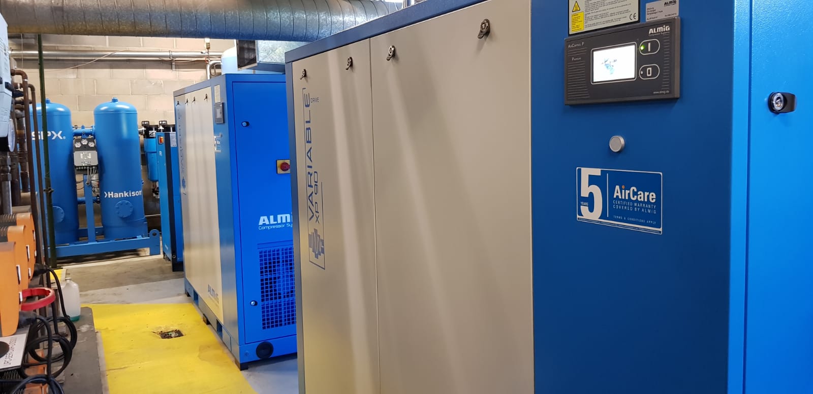 Frederick Robinsons Unicorn Packaging Centre - Steadvale | Compressor ...